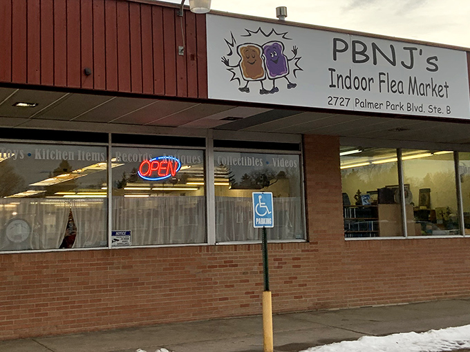 Window shopping that actually makes you want to go inside! Those listed categories are like a treasure map to nostalgia.