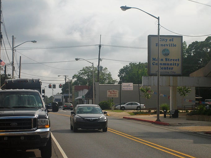 Local businesses line Pineville's streets, offering services and goods at prices that keep your Social Security check working as hard as you did.