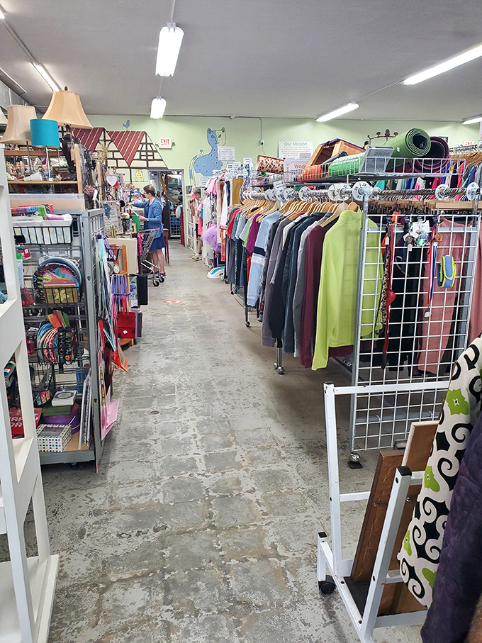 The colorful clothing selection at Second Life proves secondhand doesn't mean second-rate. Fashion finds at fraction prices!