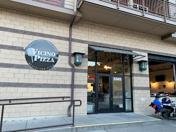 Behind this understated entrance lies pizza perfection that would make a Neapolitan nonna nod in approval&mdash;wood-fired since 2020.