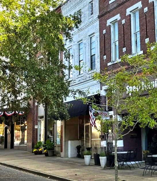 alabama postcard tiny town ftr