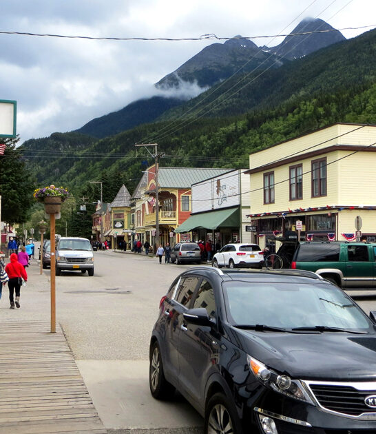 alaska towns postcard scenery ftr