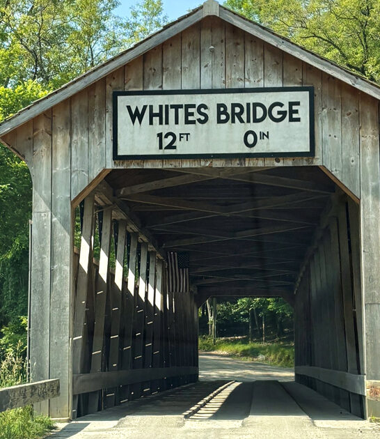 beautiful covered bridge michigan ftr