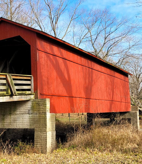 bridge illinois covered historic ftr