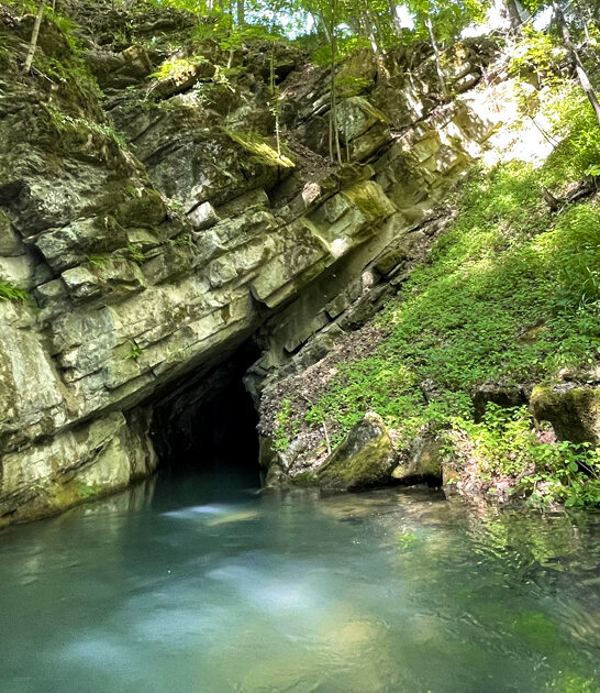 cave pennsylvania postcard worthy ftr