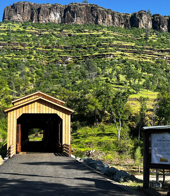 covered bridge california beautiful ftr
