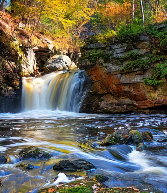 dreamy massachusetts waterfall ftr