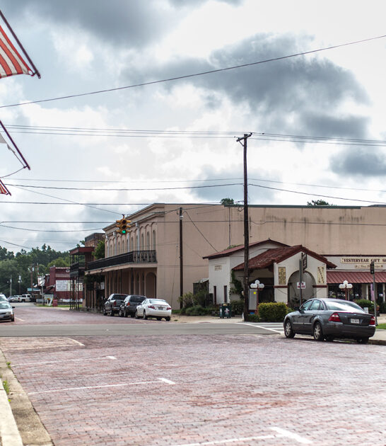 dreamy towns texas postcard ftr