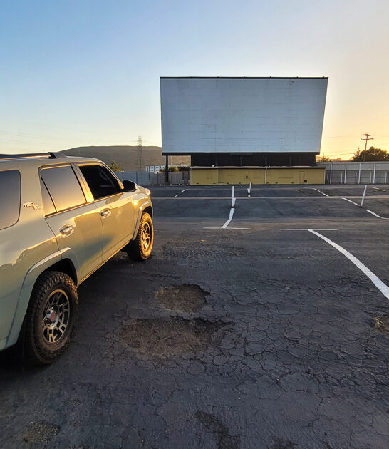 drive theater california vintage ftr