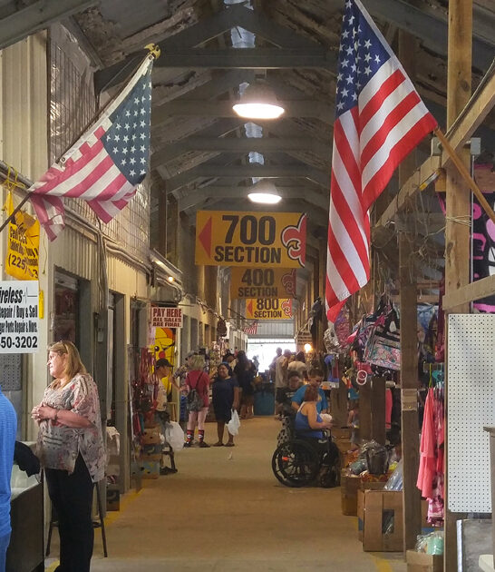 enormous flea market louisiana ftr