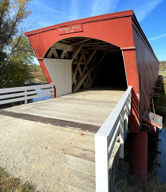 gorgeous iowa covered bridge ftr