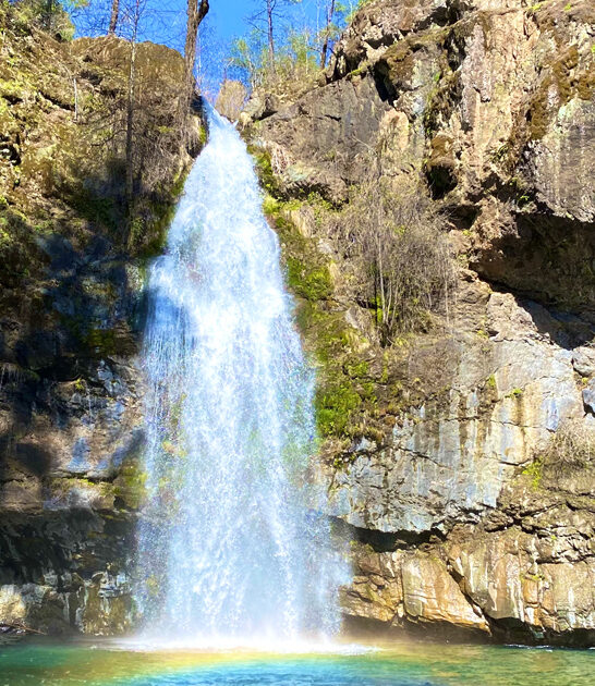 gorgeous waterfall california hidden ftr