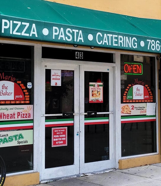 iconic pizzerias florida drive FTR