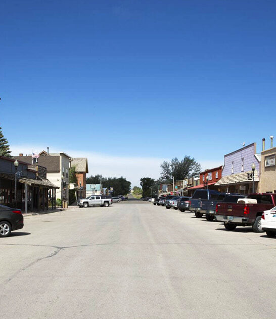 mountain town peaceful wyoming ftr