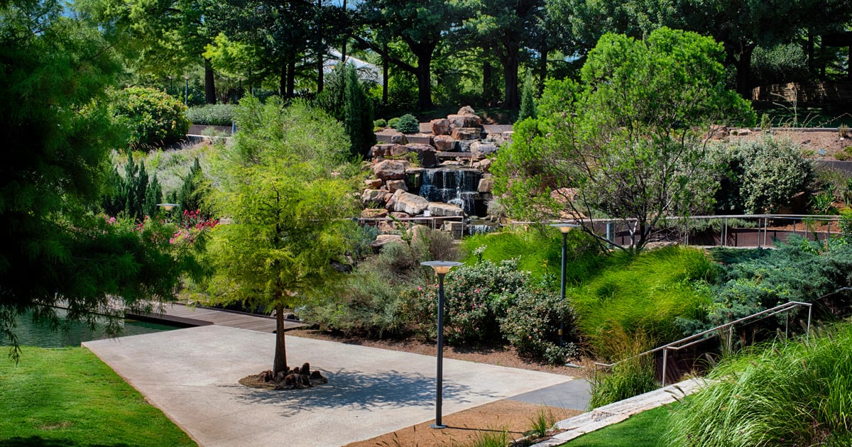 This Postcard-Worthy Botanical Garden In Oklahoma Is Unlike Anything ...