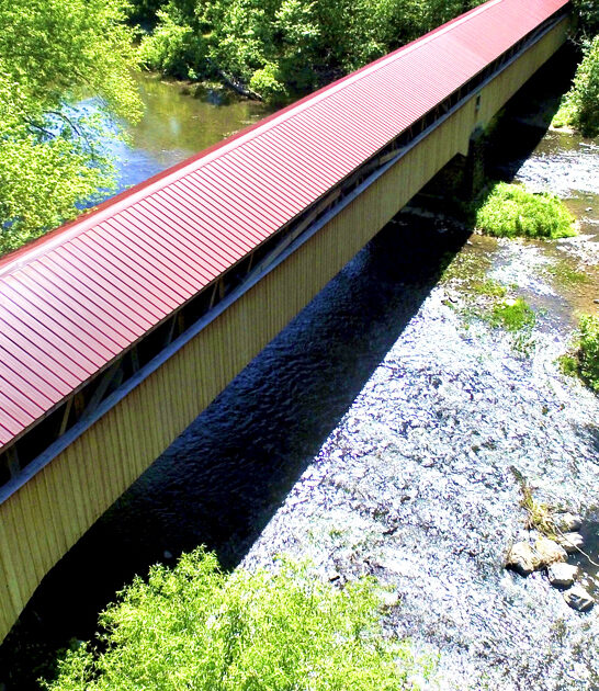 pennsylvania covered bridge beautiful ftr