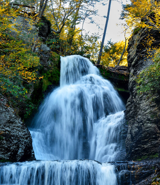 perfect tall waterfall pennsylvania ftr