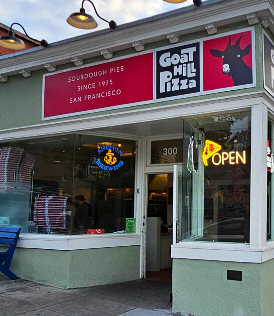 pizza joints california best FTR