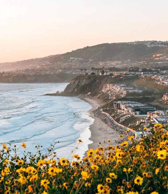 postcard california towns beach ftr