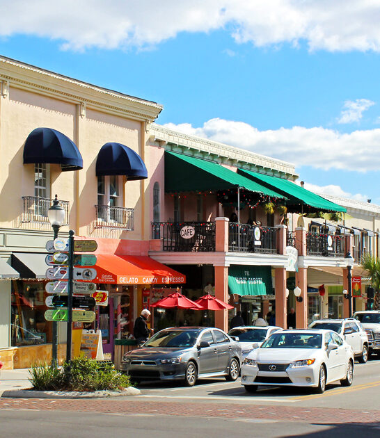 postcard peaceful town florida ftr