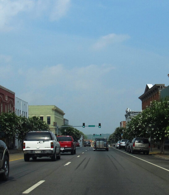 postcard quiet town georgia ftr
