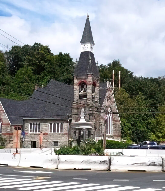 postcard tiny towns connecticut ftr