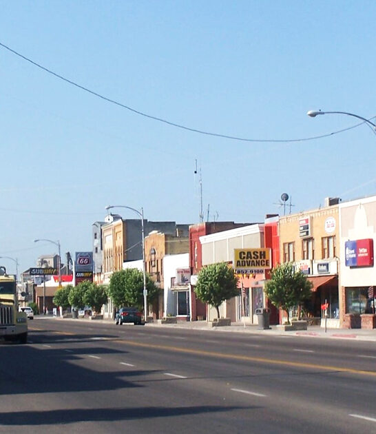 quaint town idaho behind ftr