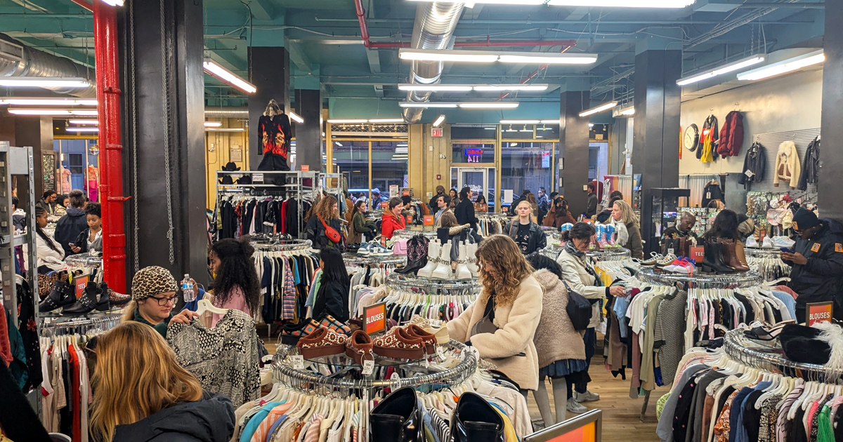 The Gigantic Thrift Store In New York Where All Your Bargain-Hunting ...