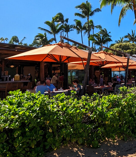 stunning beachfront restaurants hawaii ftr