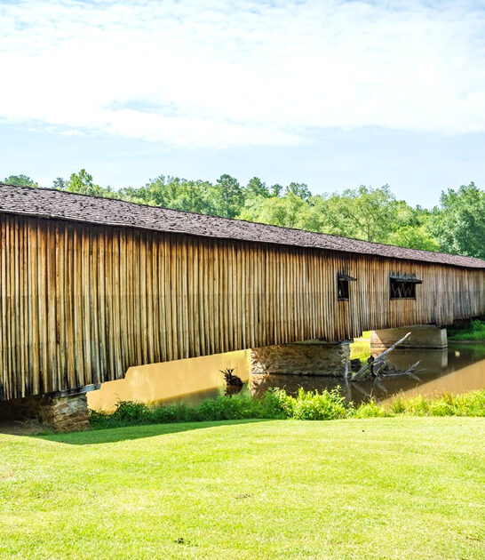 stunning covered bridge georgia ftr