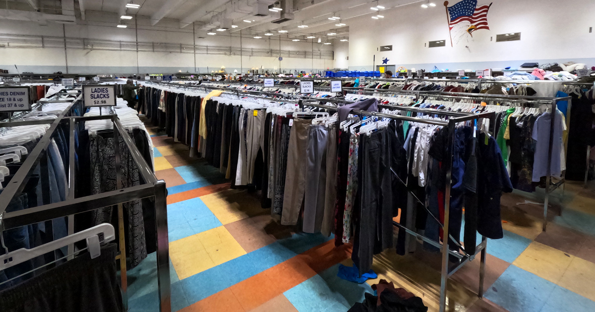 The Enormous Thrift Store In Arizona Where Every Day Feels Like Black ...