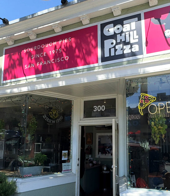 unfussy restaurants california pizza FTR