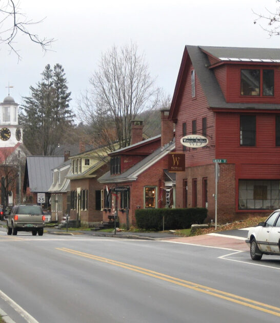 vermont peaceful slow town ftr