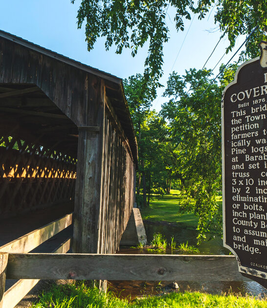 wisconsin covered bridge picturesque ftr