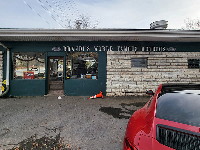This unassuming storefront has been quietly defeating inflation one hot dog at a time since before it was cool to care about value.