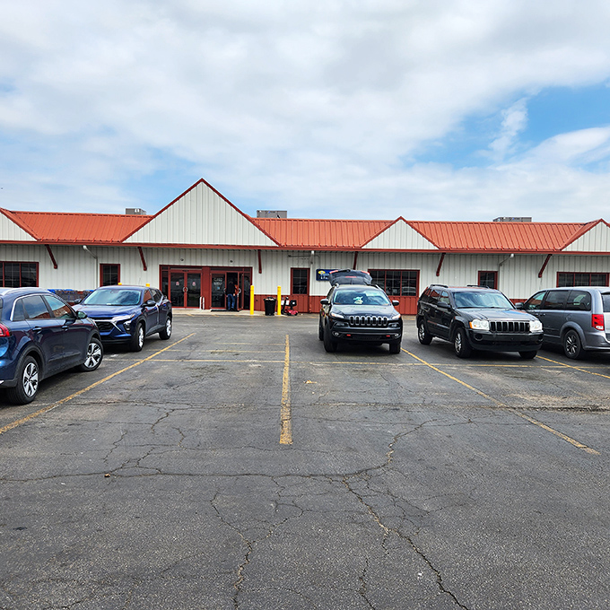 Where bargain hunters of all stripes converge&mdash;from luxury SUV owners to pickup truck enthusiasts&mdash;united by the universal language of incredible deals under that distinctive red roof.