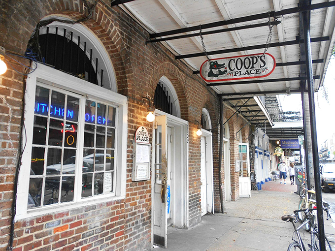 The unassuming brick facade of Coop's Place hides culinary treasures that would make even the fanciest restaurants jealous. No white tablecloths needed here!