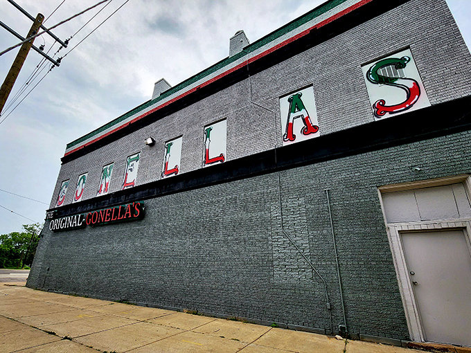 That iconic red and green signage isn't just decoration&mdash;it's a beacon of hope for the sandwich-deprived masses of Detroit. Like the North Star for hungry travelers.