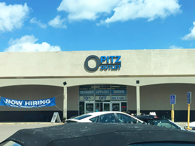 The unassuming exterior of Opitz Outlet belies the fashion wonderland within. Like a speakeasy for savvy shoppers, this Minnetonka treasure promises designer finds at jaw-dropping discounts.