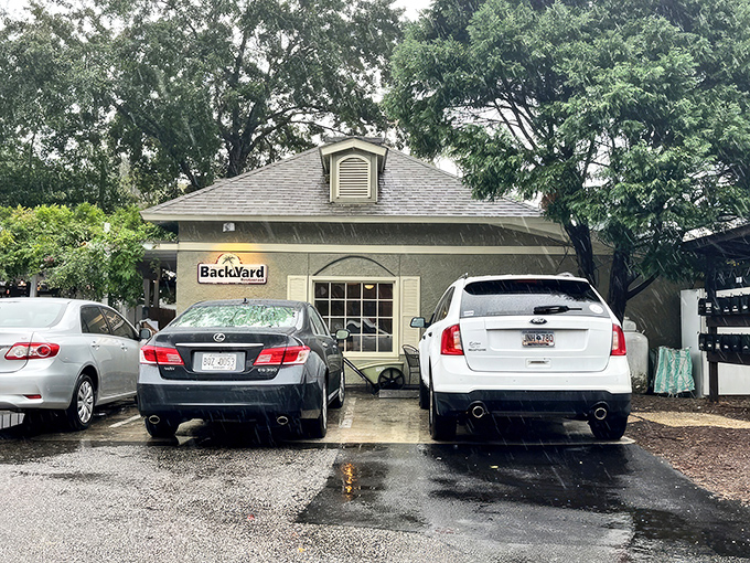 The unassuming exterior of A Lowcountry Backyard Restaurant belies the culinary treasures waiting inside this Hilton Head Island gem.