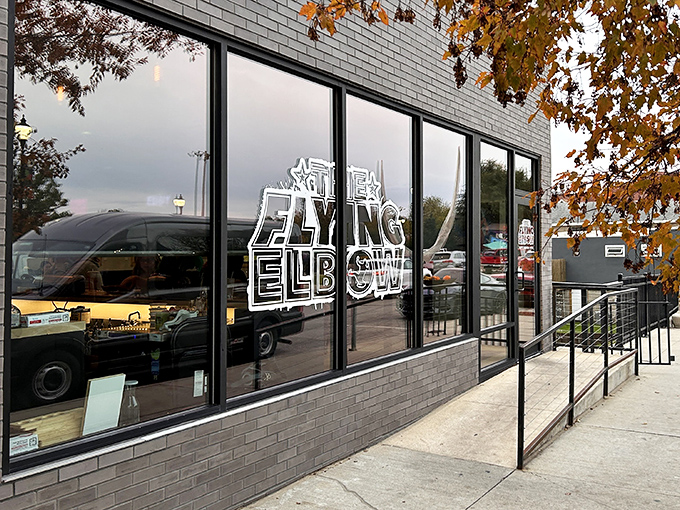 The unassuming exterior of The Flying Elbow belies the flavor explosion waiting inside. Wrestling-themed burgers in Marshalltown never looked so inviting.