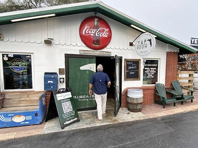 The iconic white exterior with its vintage Coca-Cola sign isn't just inviting&mdash;it's practically winking at you to come inside for Southern comfort food that'll make your soul sing.