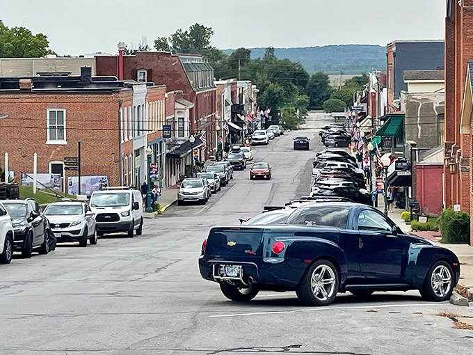 Main Street stretches before you like a living postcard, where historic brick buildings frame the gentle hills beyond. Weston's charm isn't manufactured &ndash; it's marinated in time.