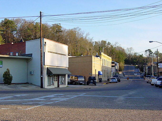 Wetumpka's historic downtown looks like it was plucked straight from a Norman Rockwell painting, offering charm without the big-city price tag.