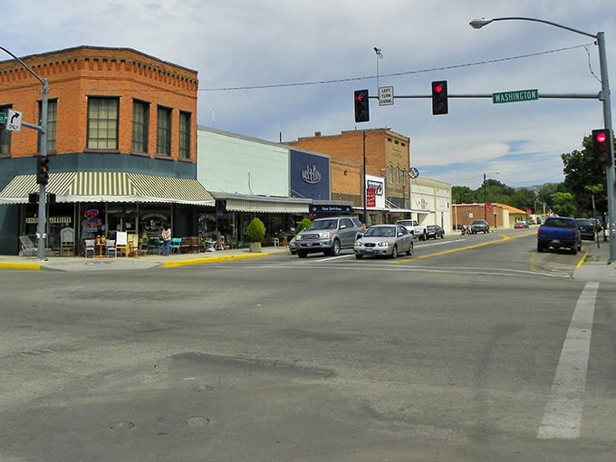 Downtown Emmett welcomes you with classic small-town charm, where traffic lights are optional and friendly waves are mandatory.