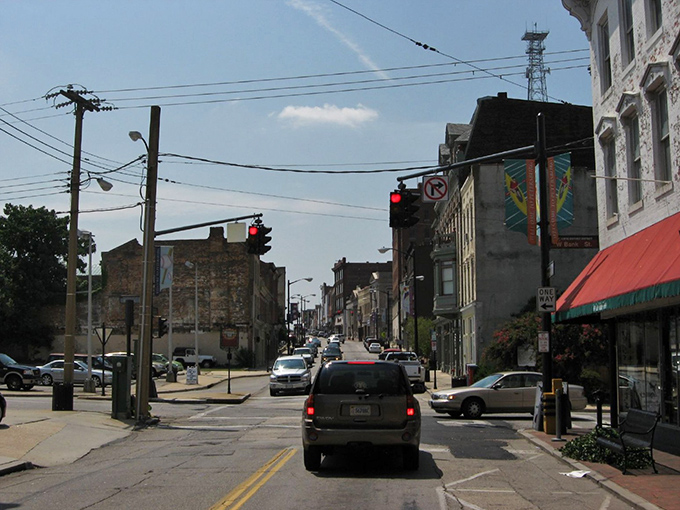 Downtown Petersburg's historic streetscape offers a glimpse into Virginia's architectural past, where time seems to slow down just enough to savor it.
