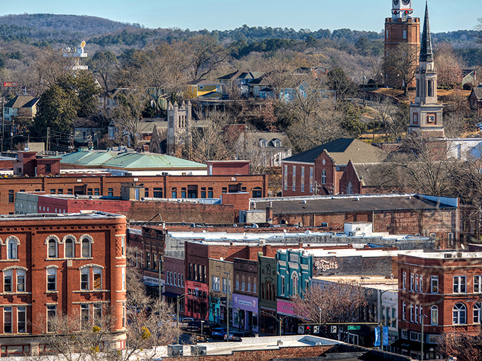 Seven hills of brick and history stacked like a Southern layer cake, minus the stress of Italian traffic.