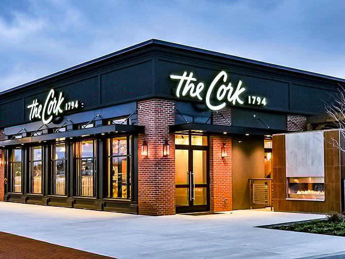 The Cork 1794 stands ready to welcome you, even when the Erie skies look like they're auditioning for a disaster movie.