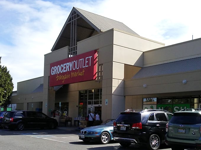 Sunshine illuminates the bargain headquarters where smart shoppers transform grocery budgets into culinary adventures. The modern-day treasure chest for food enthusiasts.