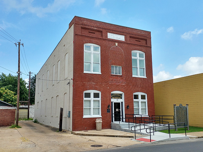 Classic brick buildings standing proud, proving that architectural charm doesn't need a renovation show's budget.